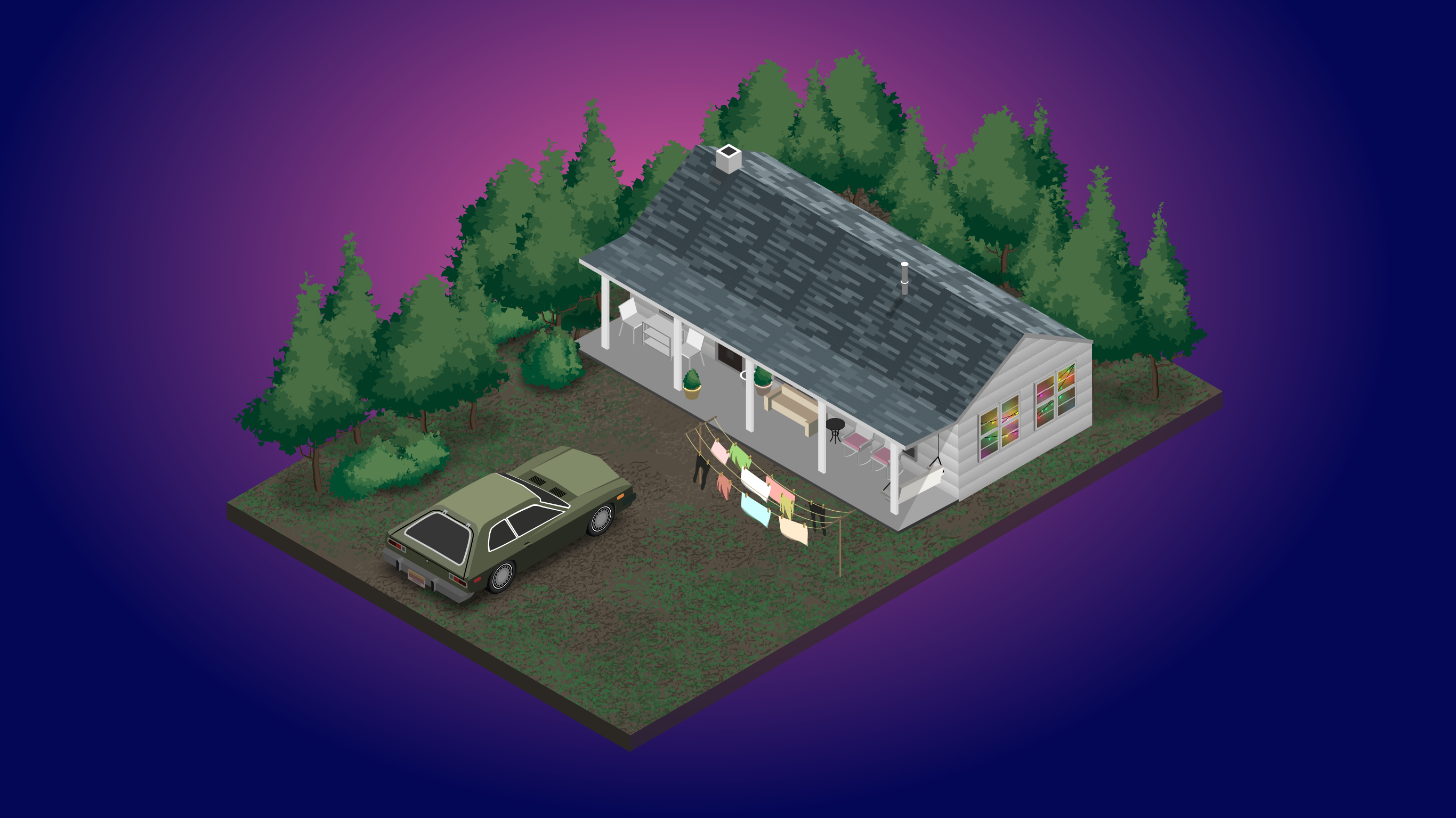 [Kaizen] Famous TV Show Homes Reimagined - Terry Chu Portfolio